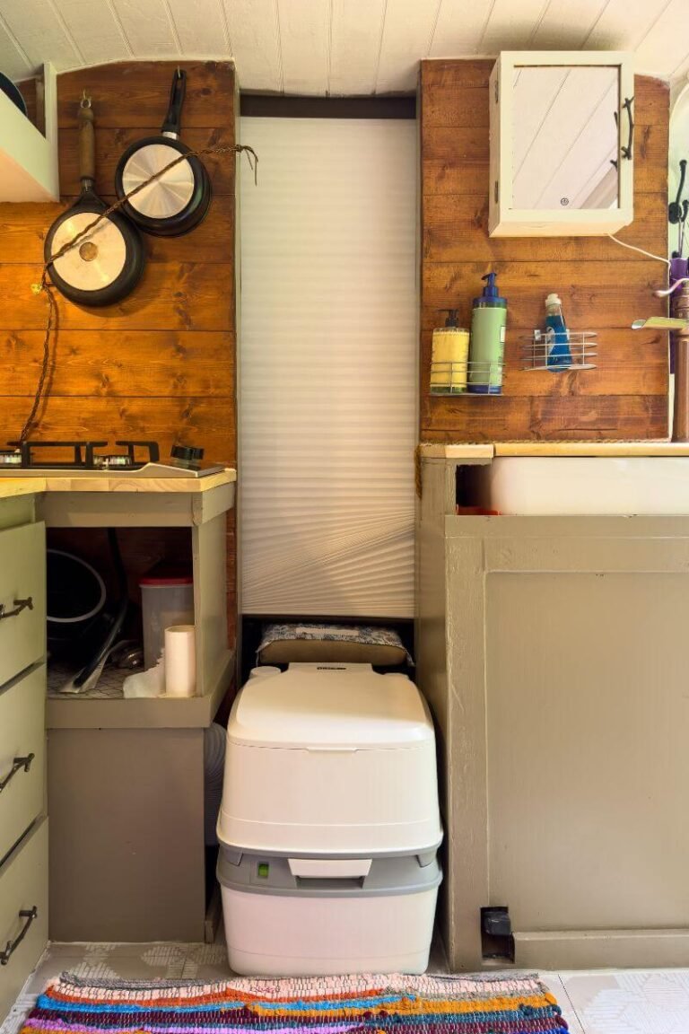 Best Van Life Toilet Options for your Campervan in 2025 - An Aimless Walk